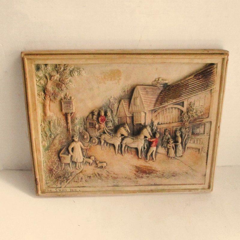 Chalkware Plaques - Etsy