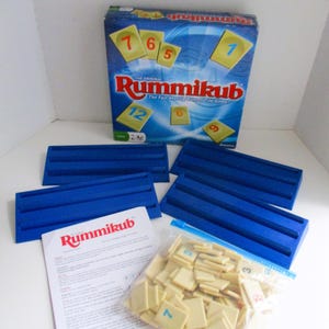 Vintage Rummikub 1997 Pressman Complete Set for 4 Instructions Like New ...