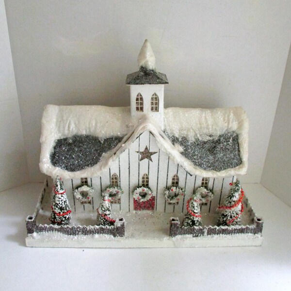 Christmas Putz House - Etsy