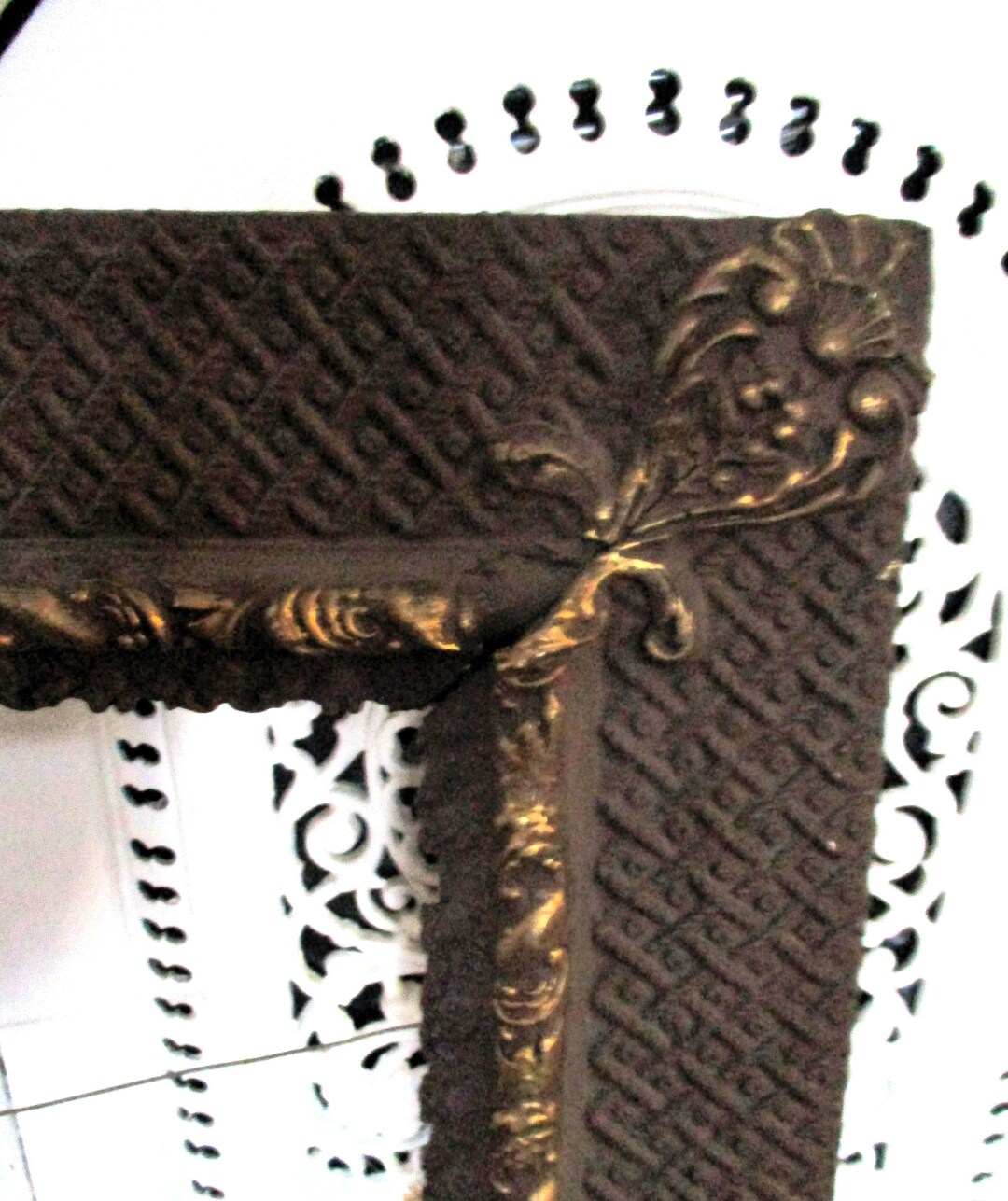 Vintage Frame Large Ornate Carved Wood Corner Medallions Gold Gilt - Etsy