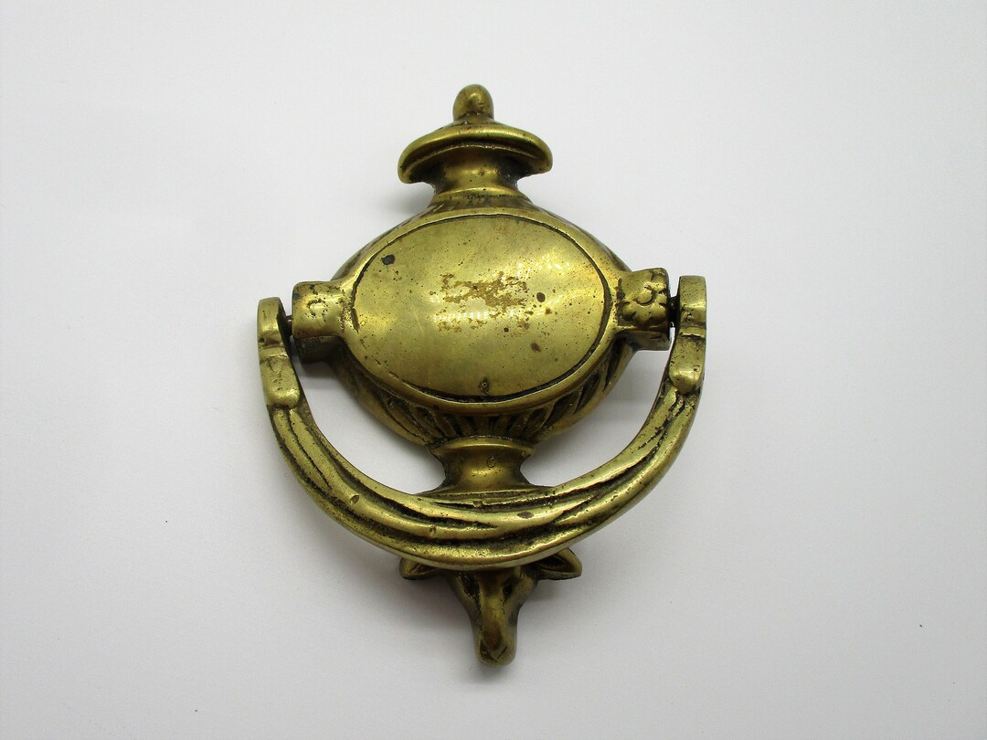Vintage Door Knocker Solid Brass Sheep Head Design - Etsy