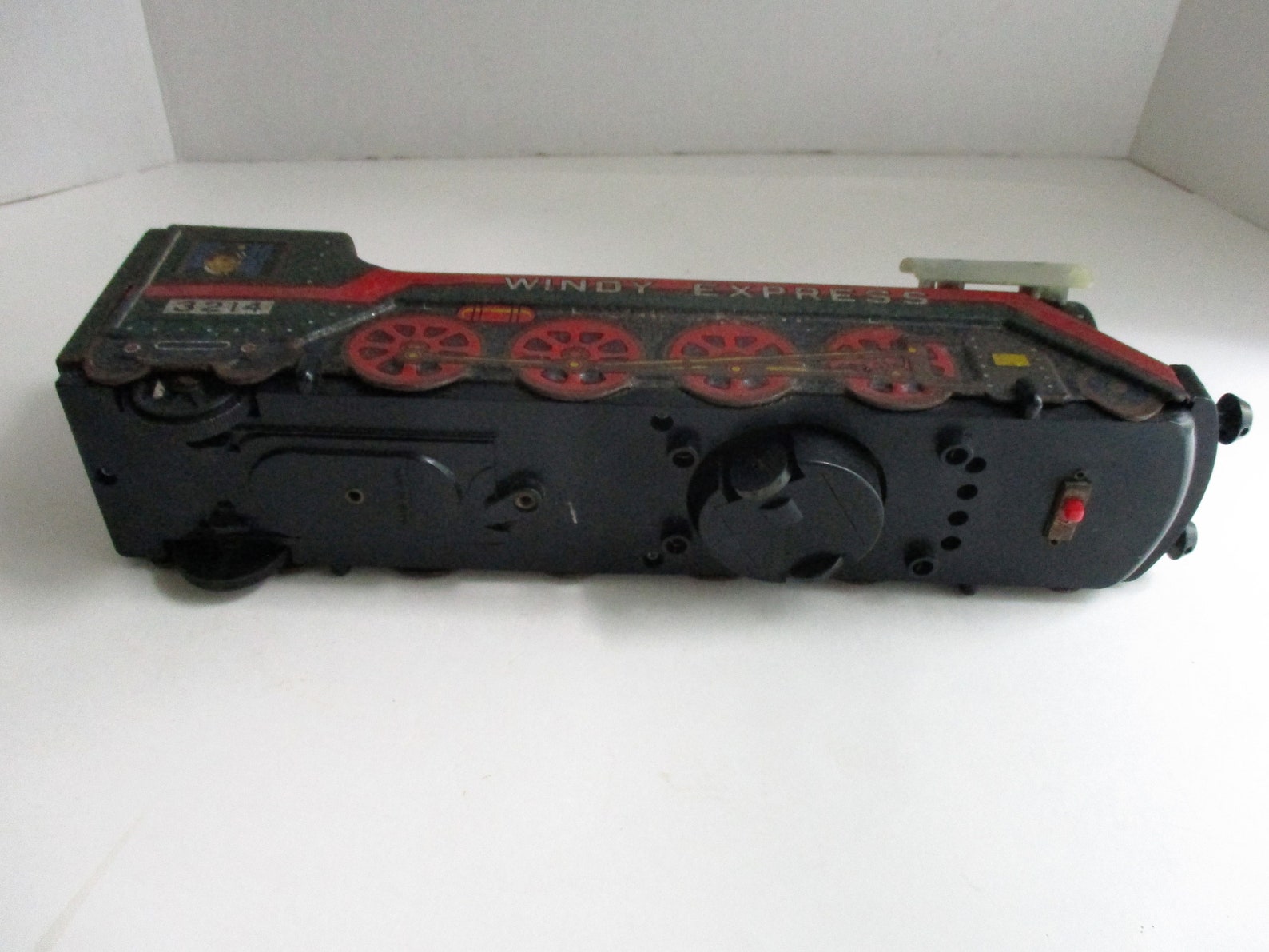 Vintage Tin Train Lithograph Locomotive Metal Collectible Mid - Etsy