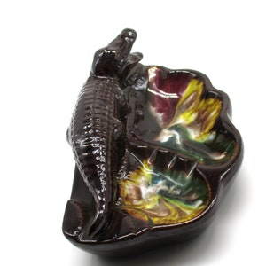 Vintage Ashtray Alligator Florida Souvenir 1960's Japan - Etsy