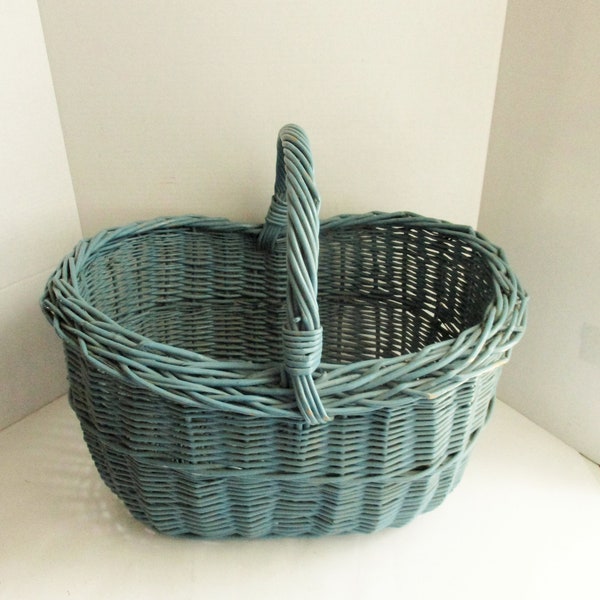 Turquoise Basket - Etsy