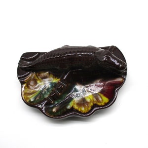 Vintage Ashtray Alligator Florida Souvenir 1960's Japan - Etsy