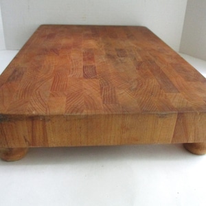 Vintage Butcher Block Cutting Board E L Bruce Chop Block - Etsy