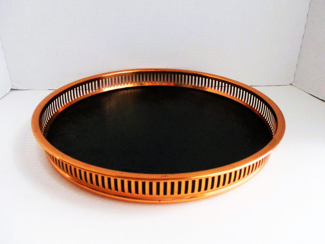 Vintage Coppercraft Guild Copper Serving Tray - Etsy