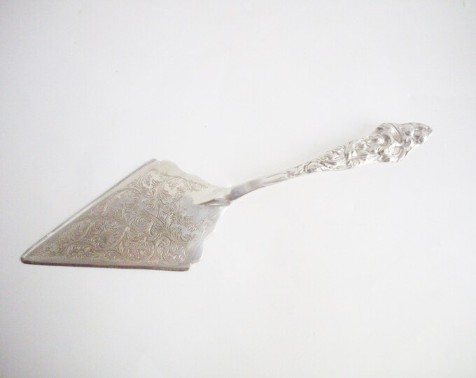 Vintage Silverplate Pie Cake Server Wedding Raimond Italy 1971 - Etsy