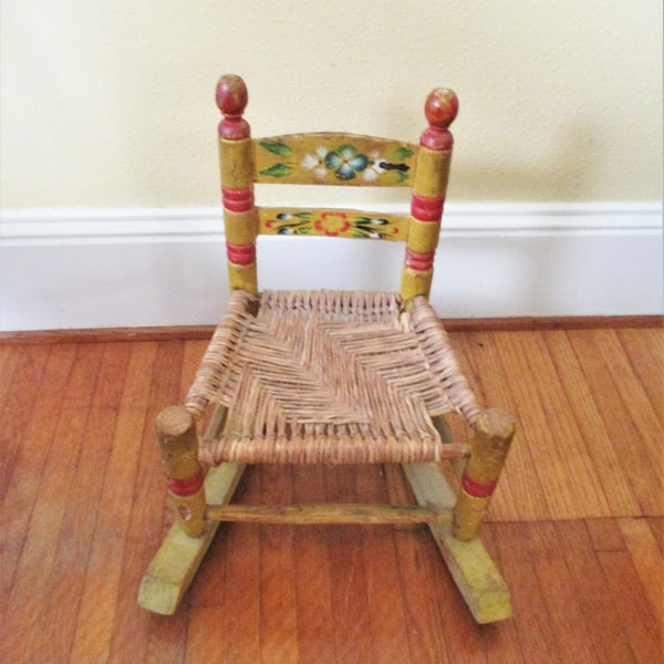 Doll Rocking Chair - Etsy