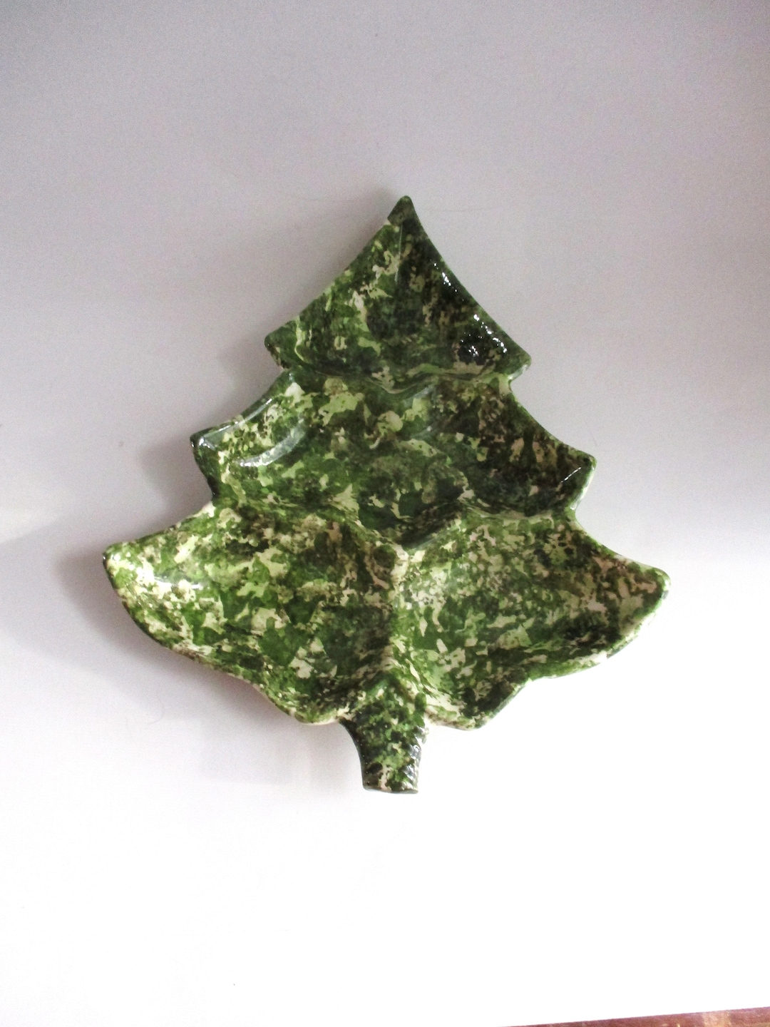 Vintage Christmas Tree Candy Condiment Dish Midcentury Ceramic - Etsy