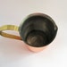 Vintage Copper Pitcher Brass Handle Pouring Lip - Etsy
