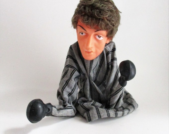 Vintage Puppet Sylvester Stallone as Rocky Balboa Punching Hand Puppet ...