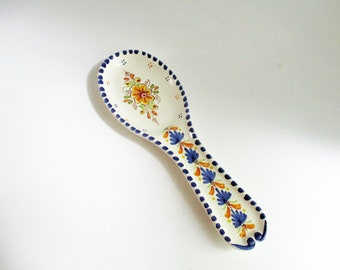 Mexican Pottery Spoon Rest - Etsy