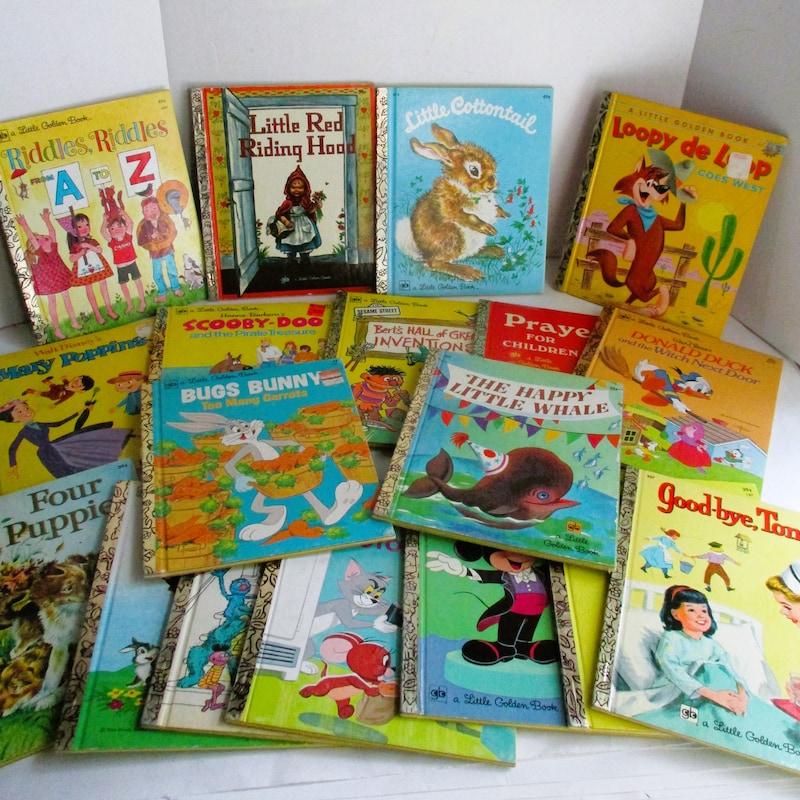 Golden Books Vintage - Etsy