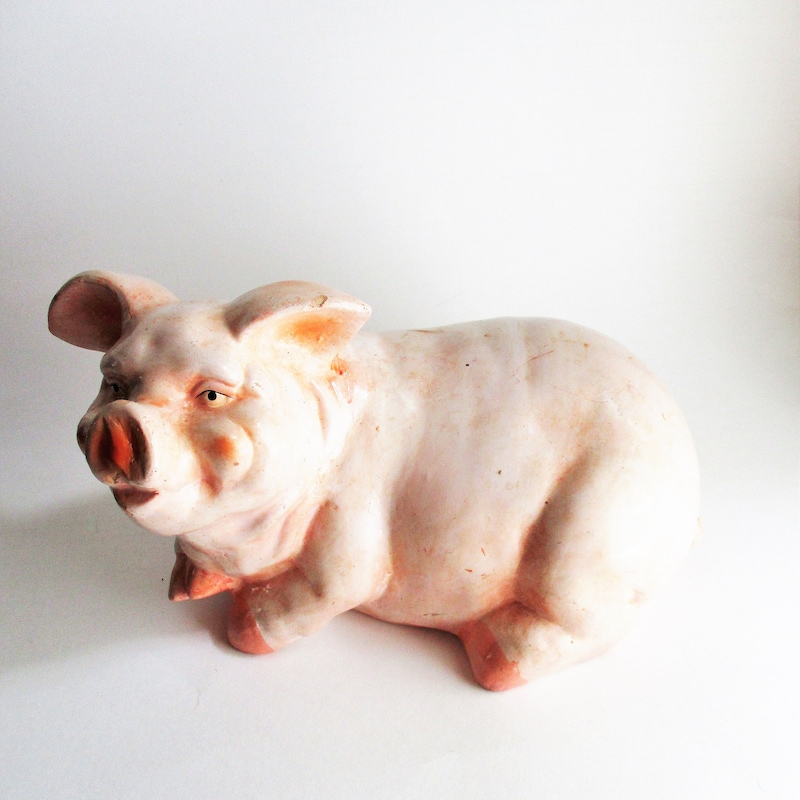Vintage Piggy Bank - Etsy