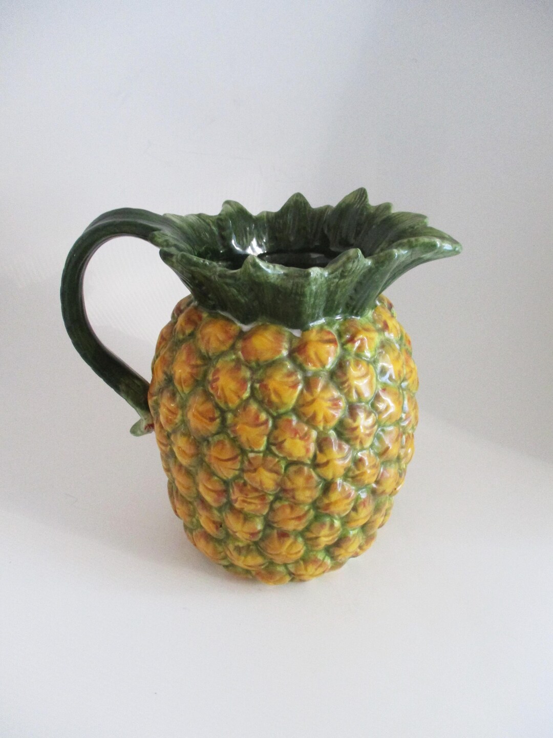 Vintage Pineapple Pitcher Style Eyes Baum Bros - Etsy
