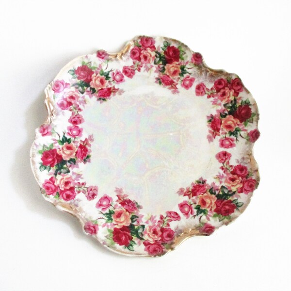 Scalloped Edge Plate - Etsy