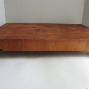 Vintage Butcher Block Cutting Board E L Bruce Chop Block - Etsy