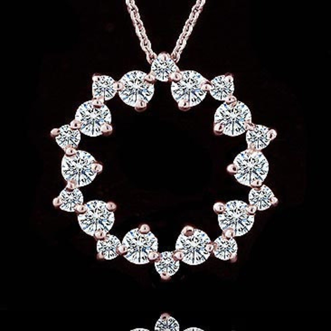 Diamond Sun Necklace Gold Sun Circle Pendant Sun Jewelry - Etsy