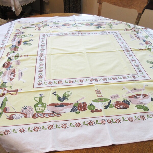 Italian Tablecloth - Etsy