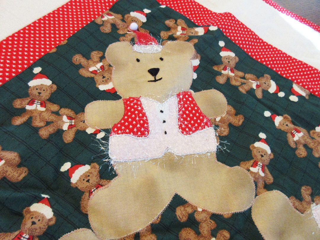 Handmade Teddy Bear Table Centerpiece Runner - Teddy Bears With ...