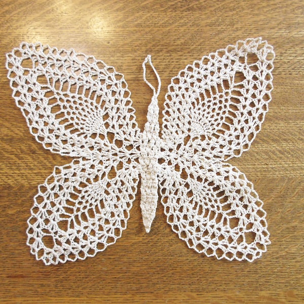 Butterfly Doily - Etsy