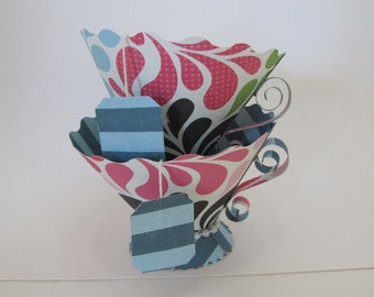 Paper tea cups | Etsy