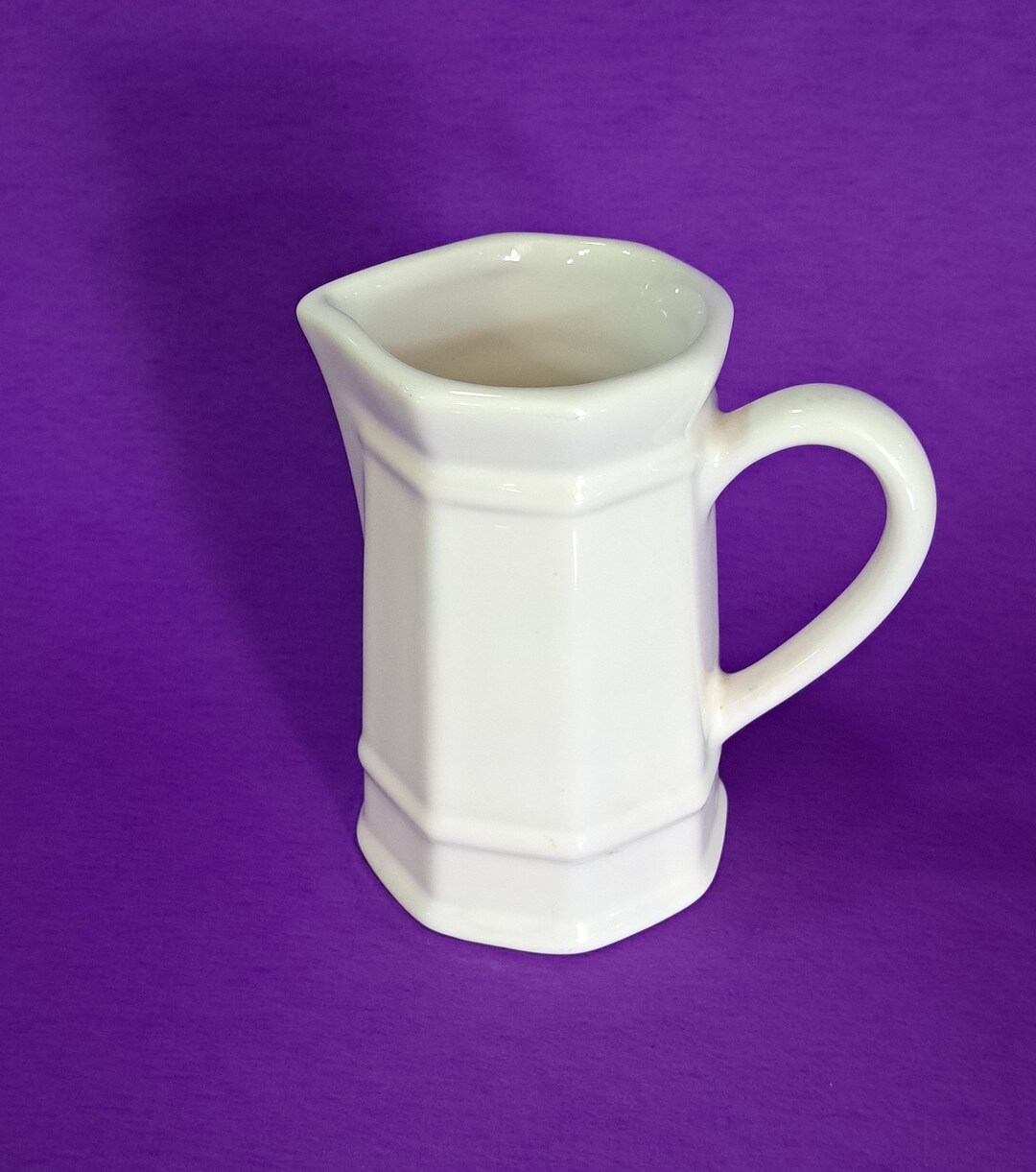 Pfaltzgraff Creamer Pitcher Heritage White 10 Oz Discontinued Stoneware ...