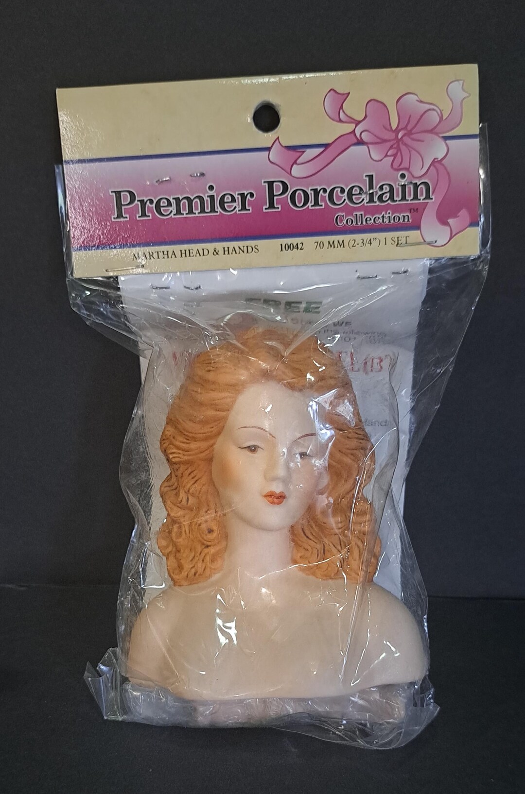 Porcelain Bisque Doll Parts Head Beautiful Face Arms Hands Supplies ...