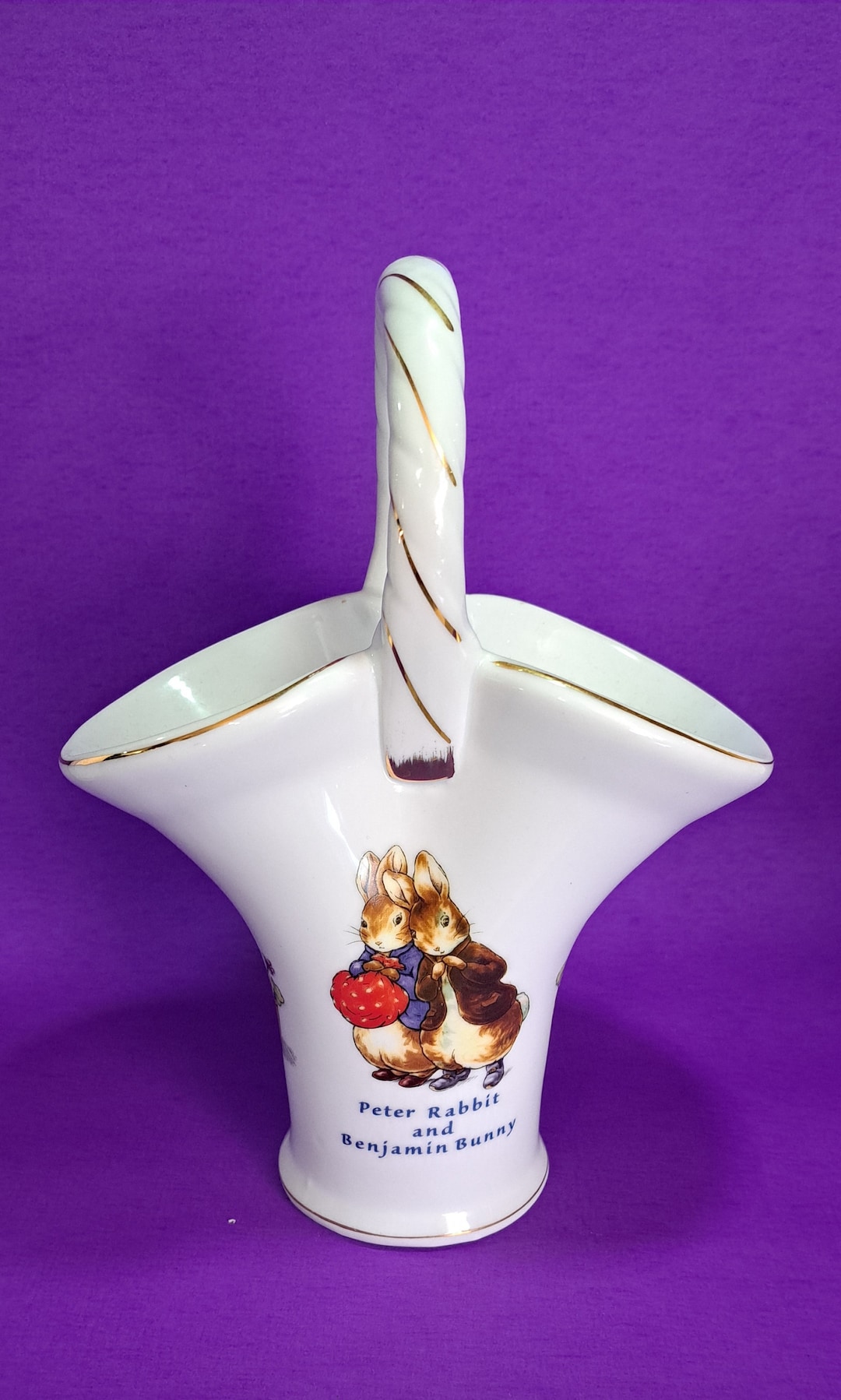 Peter Rabbit and Benjamin Bunny the World of Beatrix Potter 2002 Basket ...