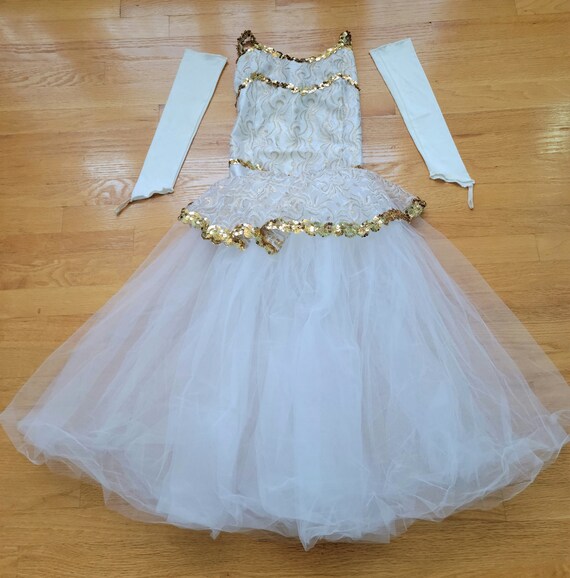 Vintage Adult Ballerina Princess Costume , Dance/Hall… - Gem
