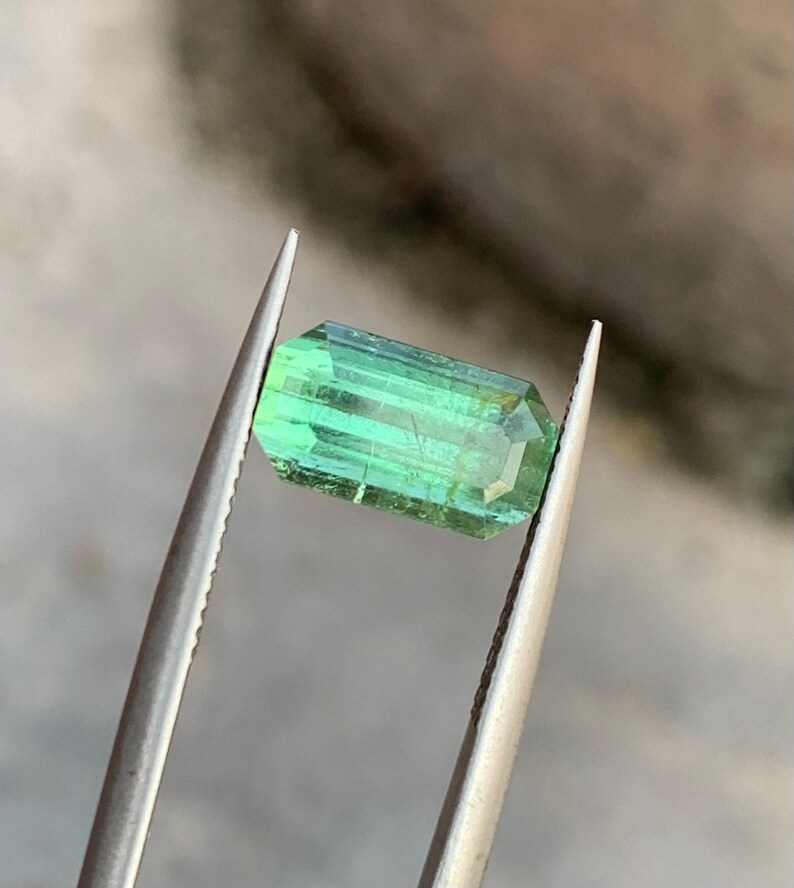 Natural Green Tourmaline 2.55 Carat Loose Gemstone | Afghanistan ...