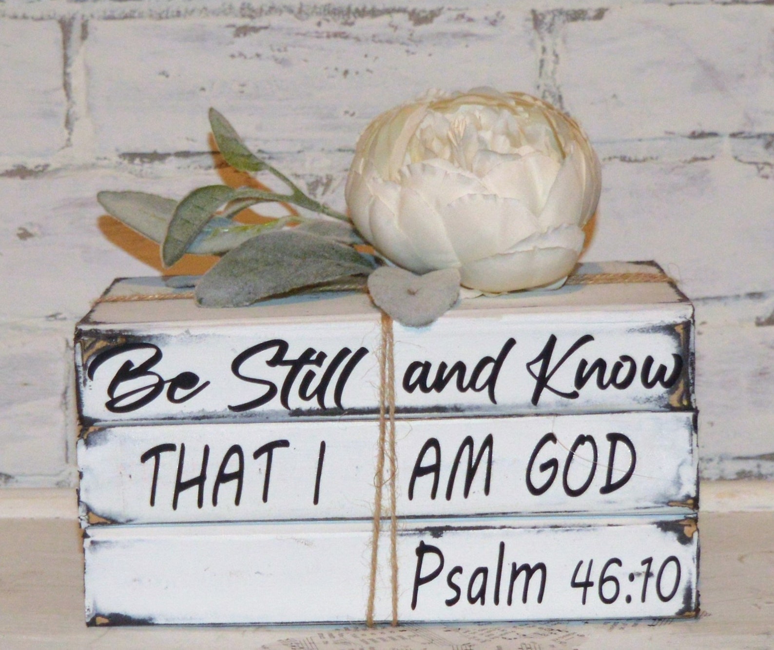 Old Book Stack Farmhouse Decor Staging Decor Vintage Books - Etsy