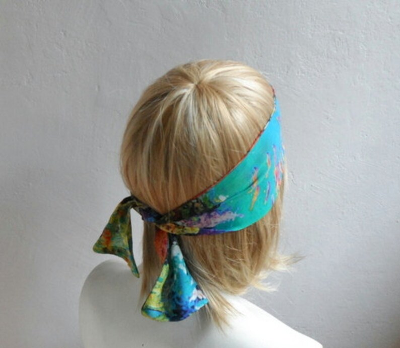 Summer Headband, Colorful Headband, Beach Headwrap, Retro Headband ...