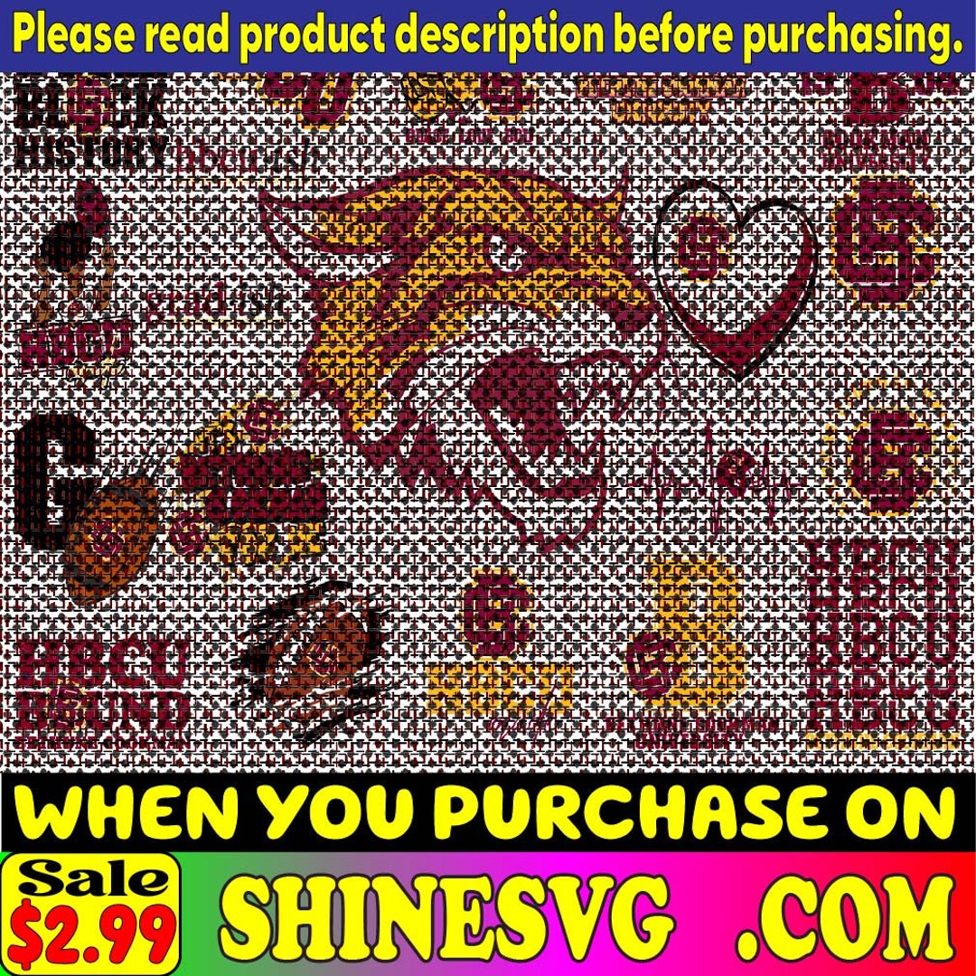 Bethune Cookman Svg, HBCU Svg Collections, HBCU Svg, Football Svg, Mega ...