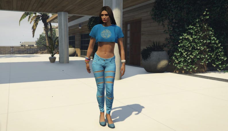 FiveM Female Clothes Pack | Unbranded Outfits, Hairstyles, Faces ...