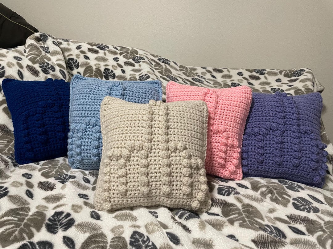 Crocheted Middle Finger Mini Pillow - Etsy