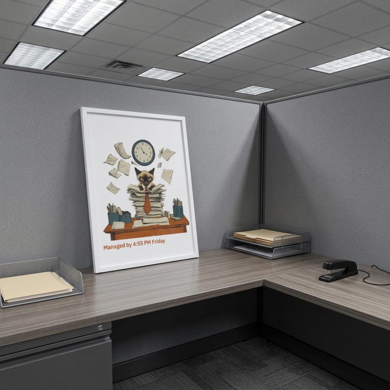 Corporate Cat PNG, Funny Office Humor Sublimation, Coworker Gift Bundle ...