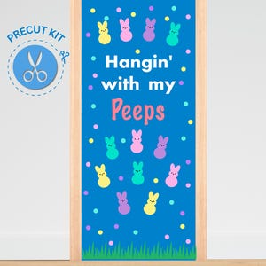 PEEPS Bunny - Precut Easter Door Decoration, Spring, April Classroom ...