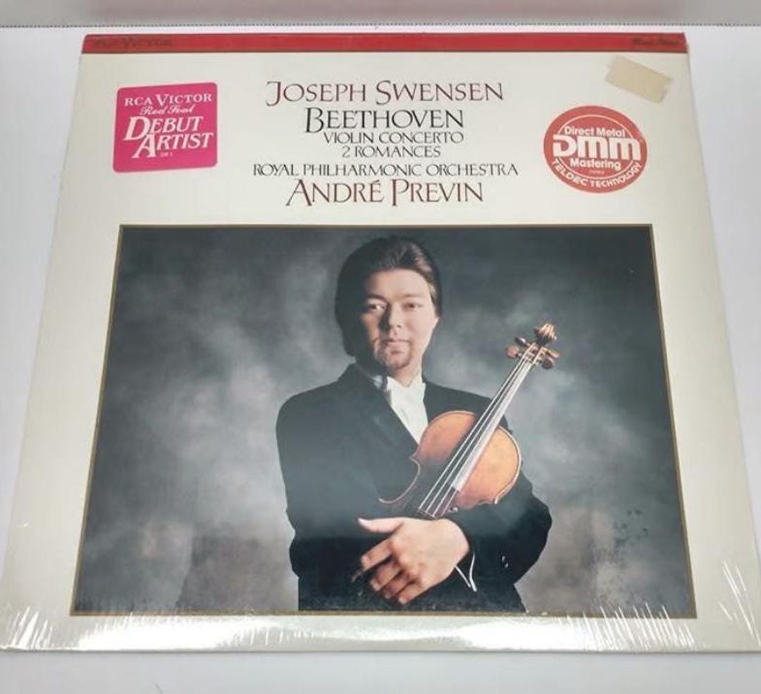 Joseph Swensen, Andre Previn, Beethoven RCA Red Seal Direct Metal ...