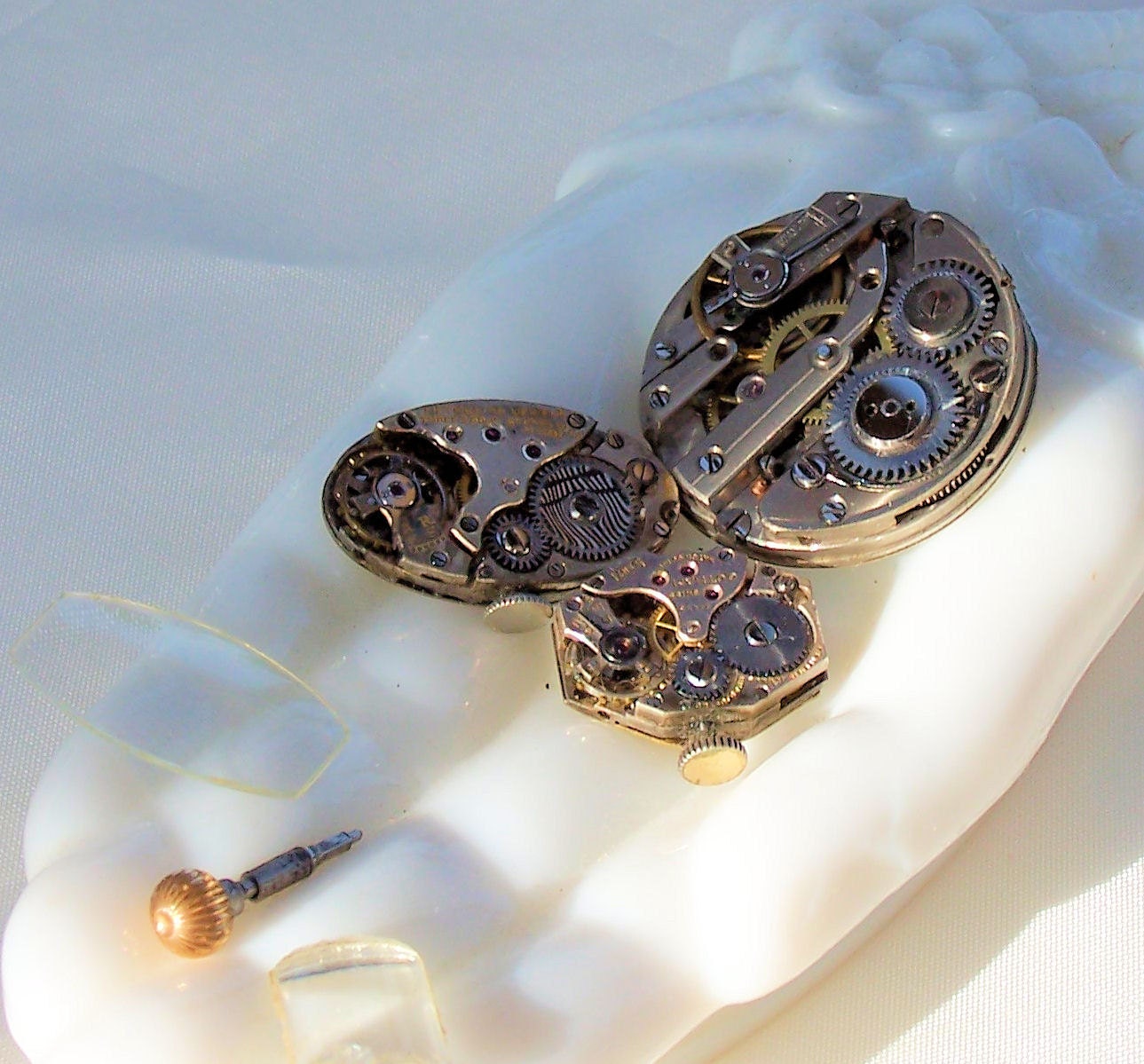 Vintage Antique Watches Dials Springs Hands Gears for - Etsy