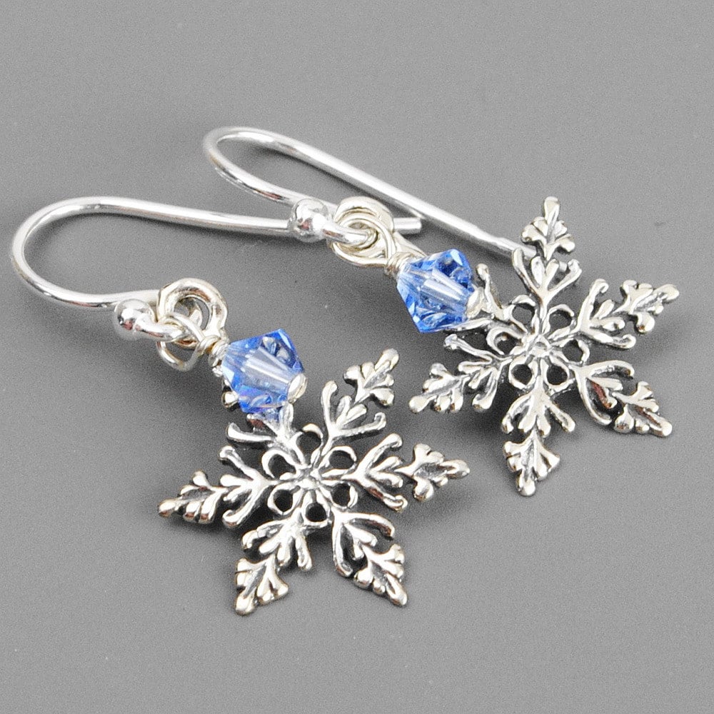 Snowflake Bracelet Sterling Silver Crystal Bracelets for Women ...