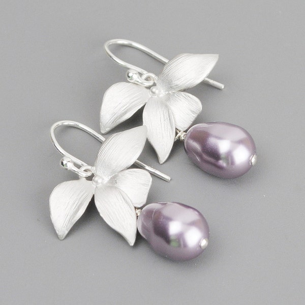 Lavender Earrings - Etsy