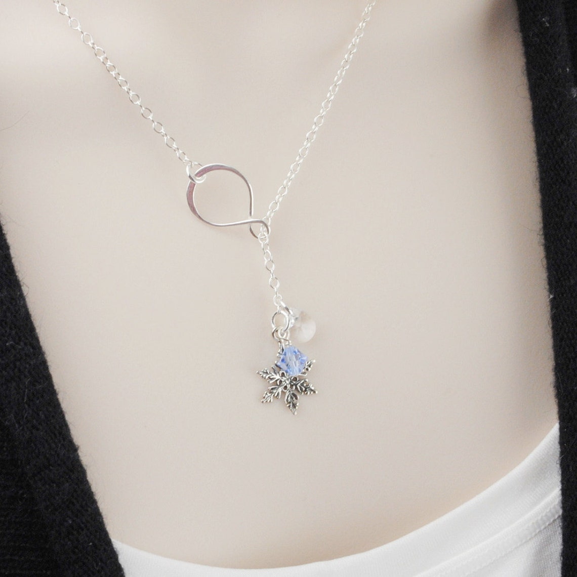 Snowflake Bracelet Sterling Silver Crystal Bracelets for Women ...