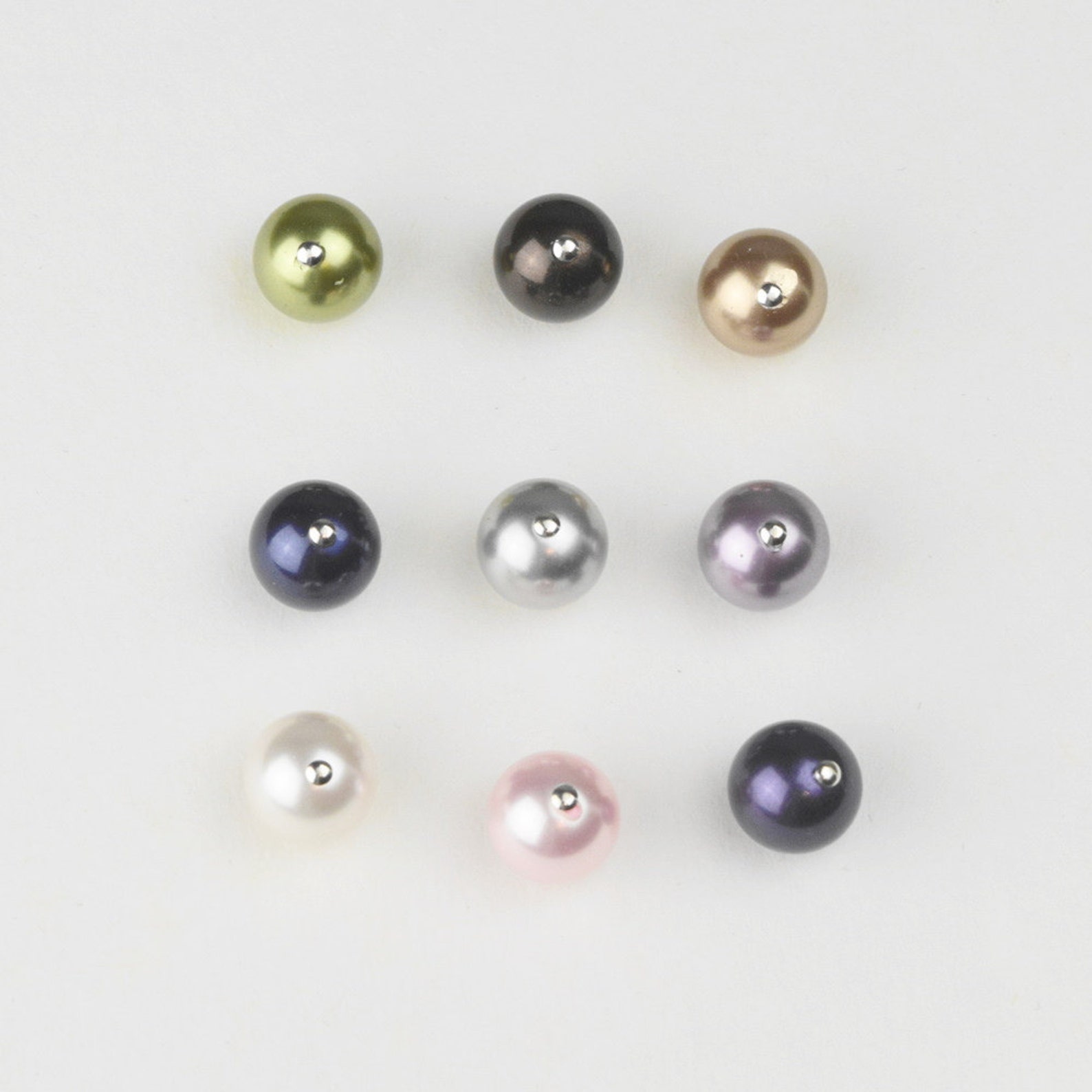 Snowflake Pearl Necklace Sterling Silver Winter Wedding | Etsy