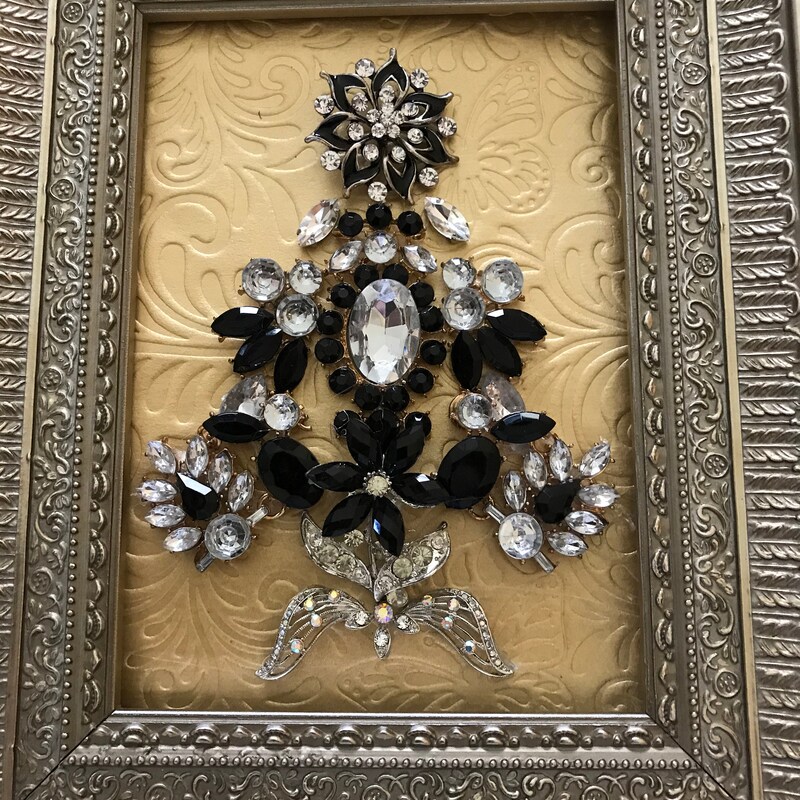 Jeweled Christmas Tree - Etsy