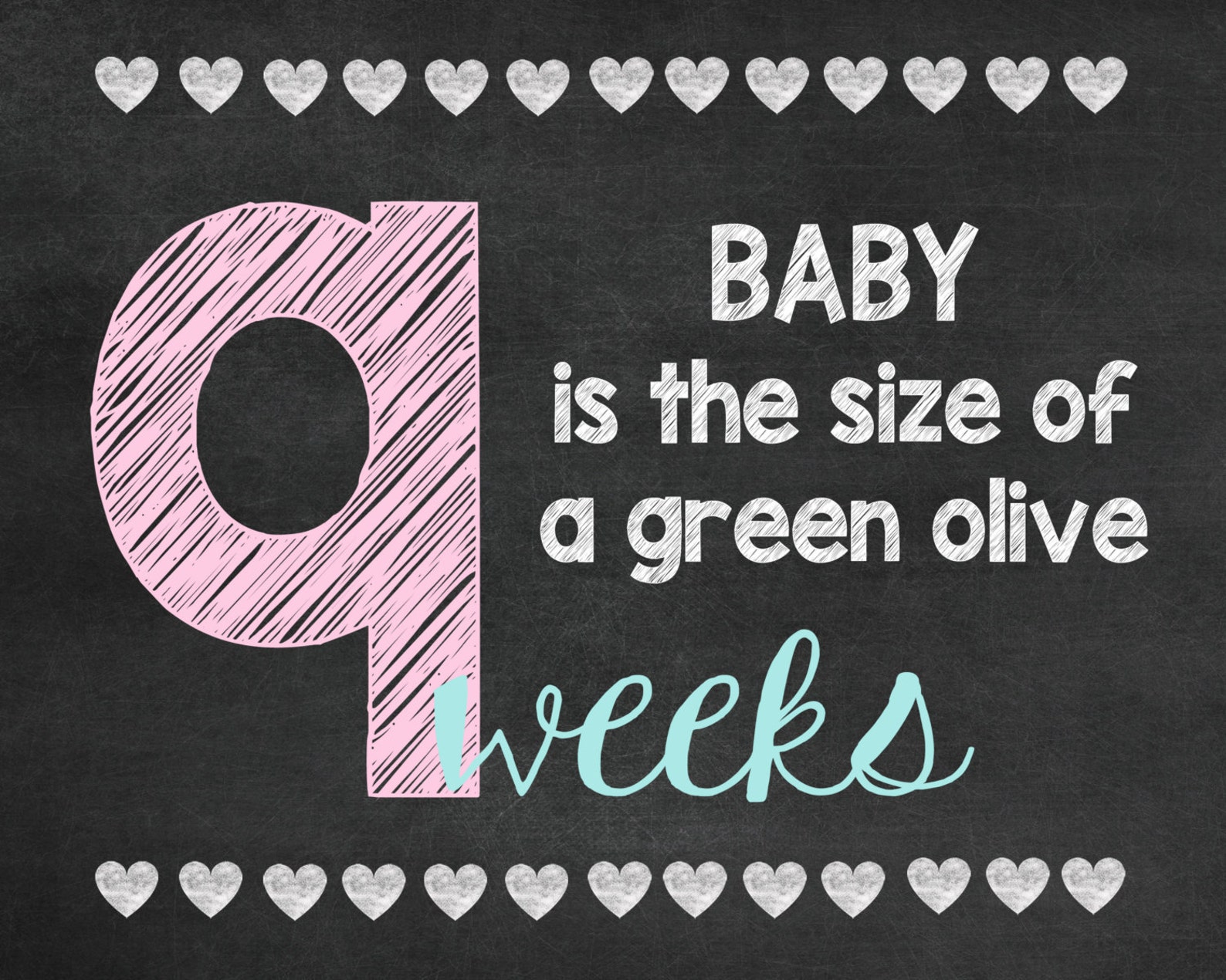 Pregnancy Calendar Countdown, Weekly Pregnancy, Weekly Pregnancy With ...