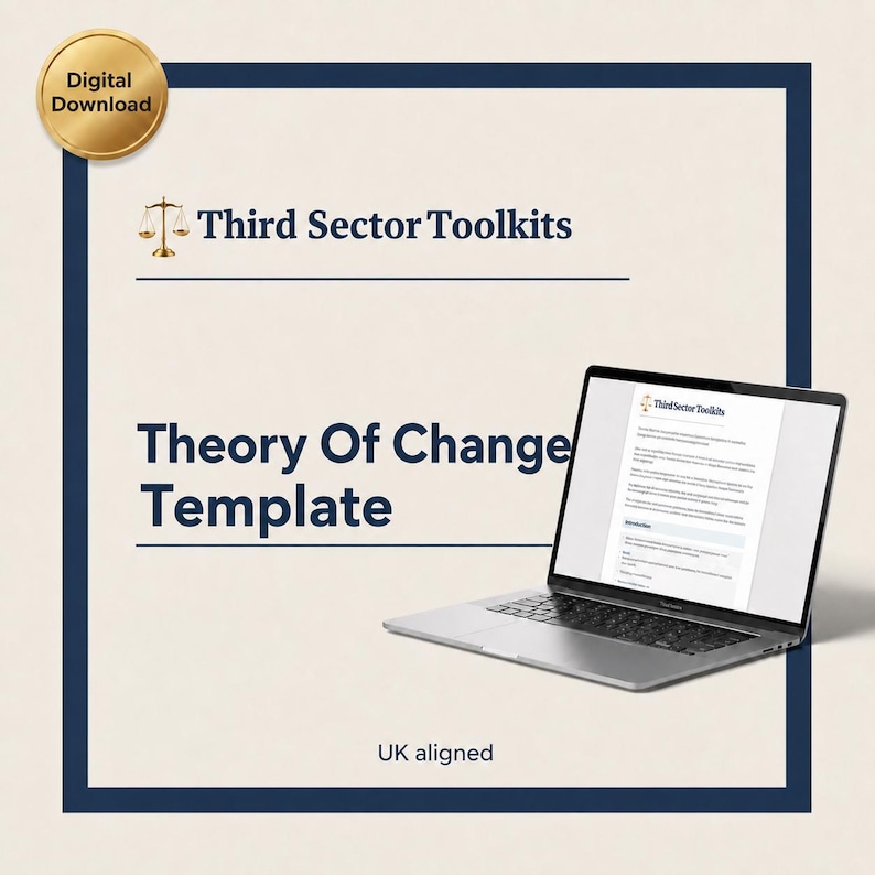 UK Charity Theory of Change Template | Grant Applications, Impact ...