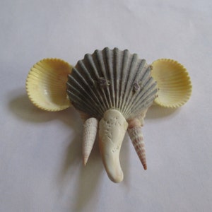 Shell Elephants, Each Unique, Several Styles - Etsy