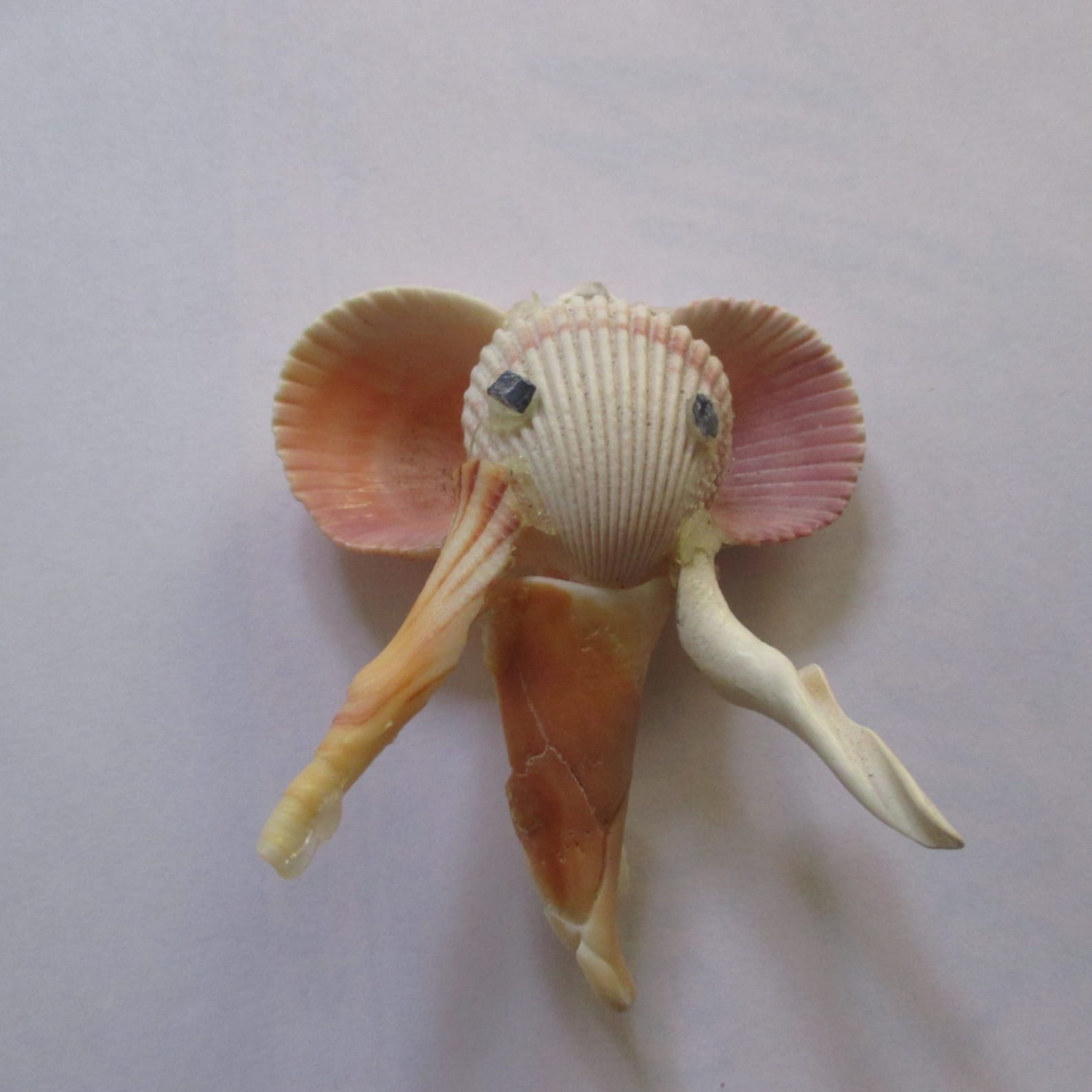 Shell Elephants, Each Unique, Several Styles - Etsy